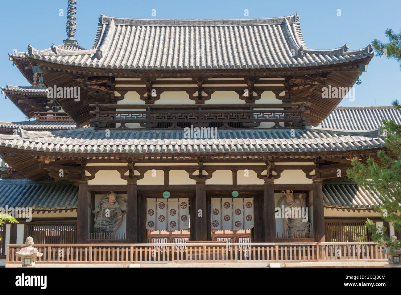 Nara, Japan - Horyuji Temple in Nara, Japan. It is part of UNESCO World ...