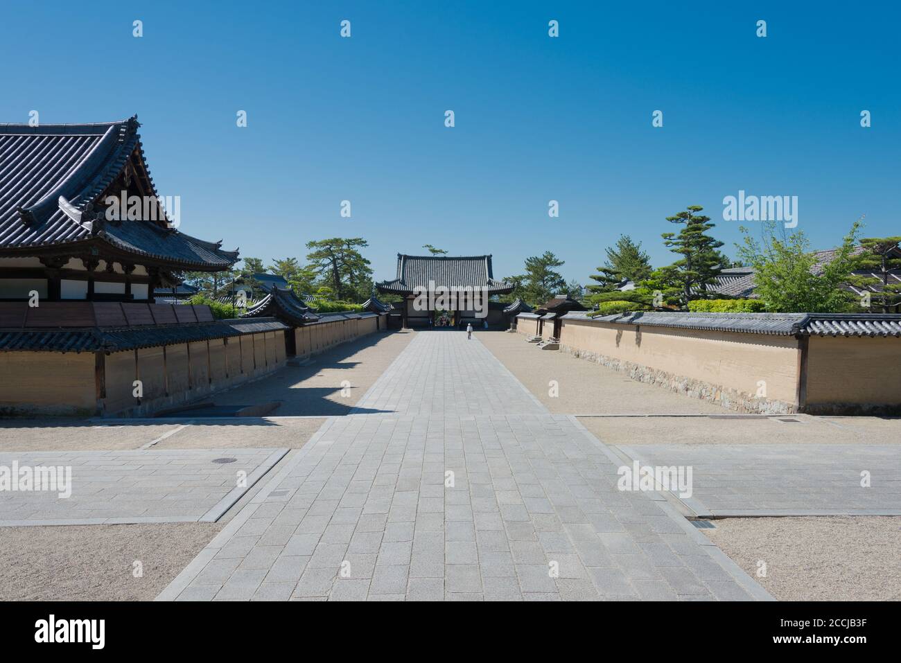 Nara, Japan - Horyuji Temple in Nara, Japan. It is part of UNESCO World ...