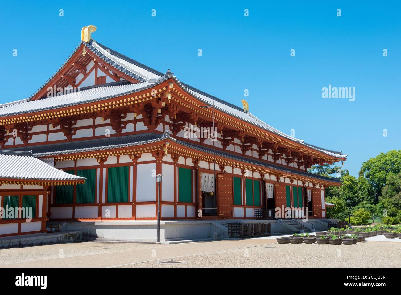 Nara, Japan - Yakushiji Temple in Nara, Japan. It is part of UNESCO ...