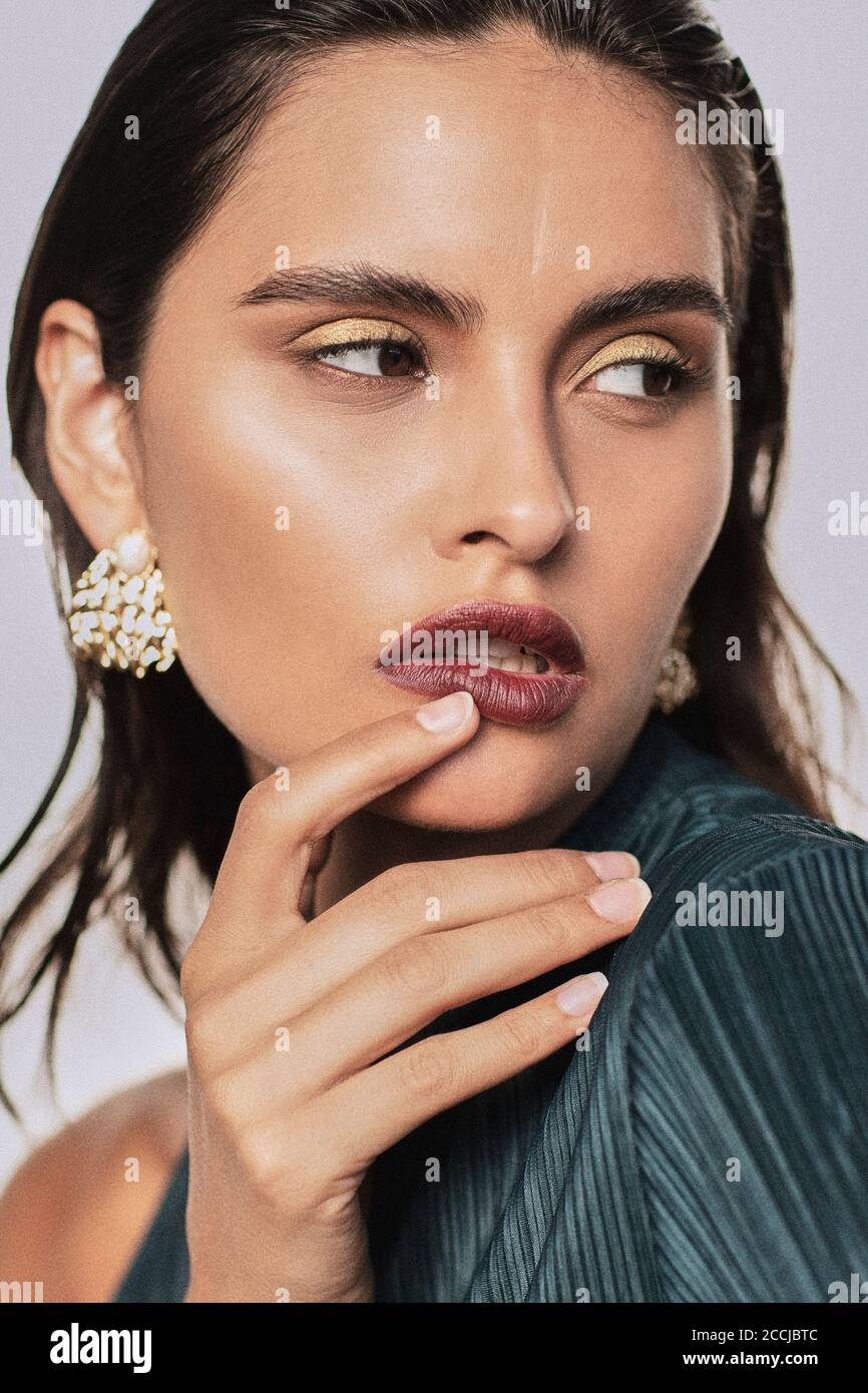 Professional model shoot hi-res stock photography and images - Alamy