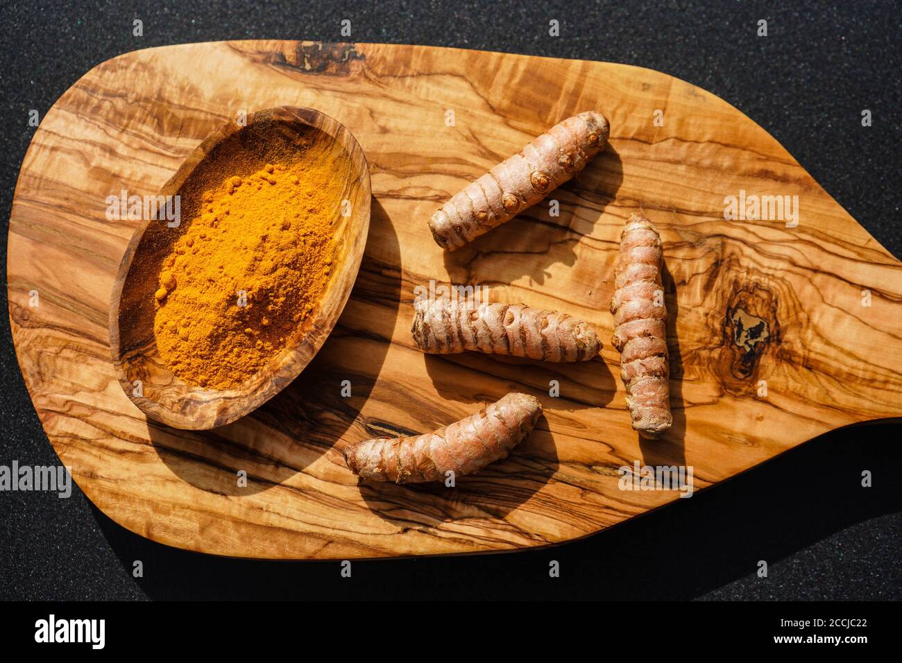 Turmeric Curcuma longa the yellow spice Stock Photo - Alamy