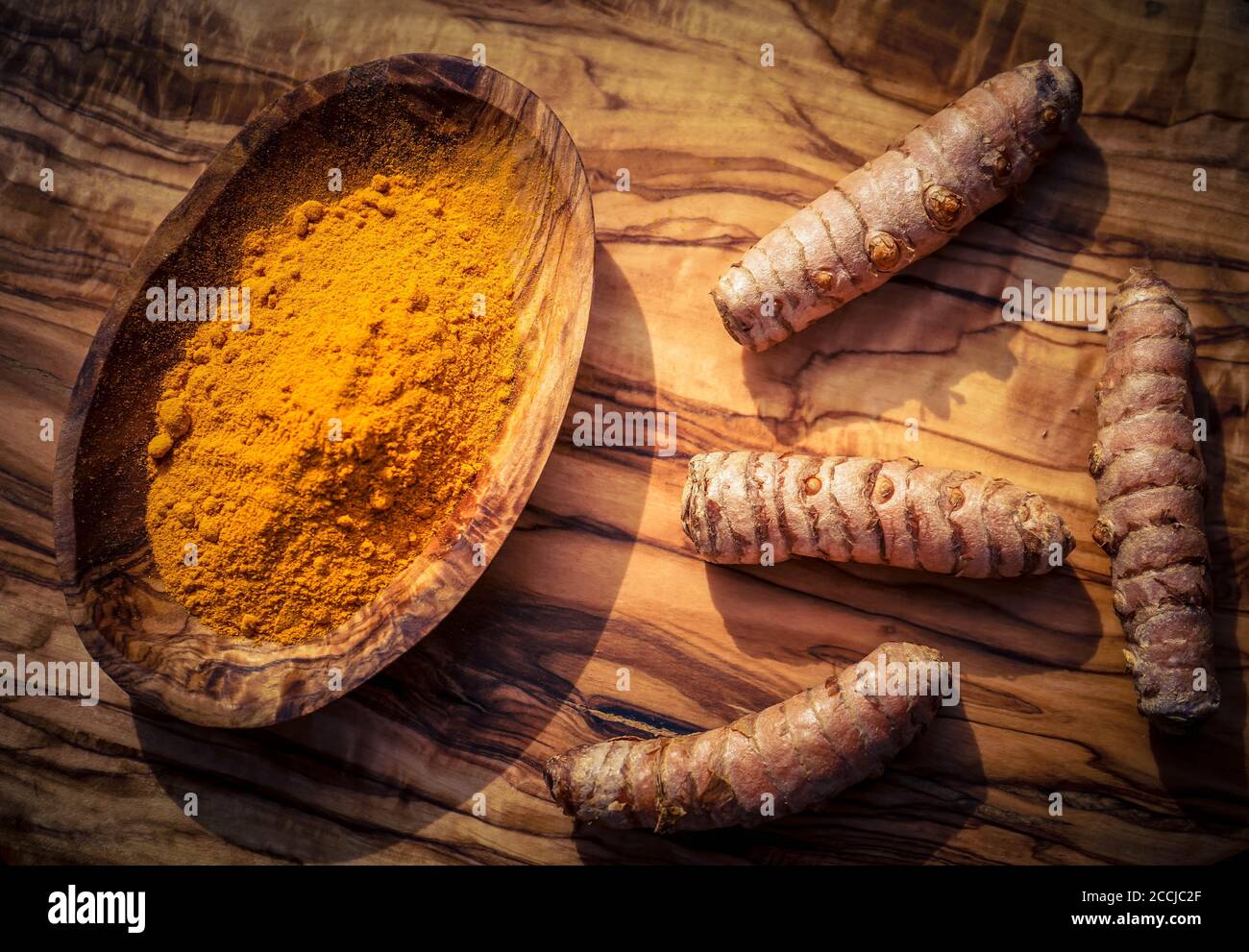 Turmeric Curcuma longa the yellow spice Stock Photo - Alamy