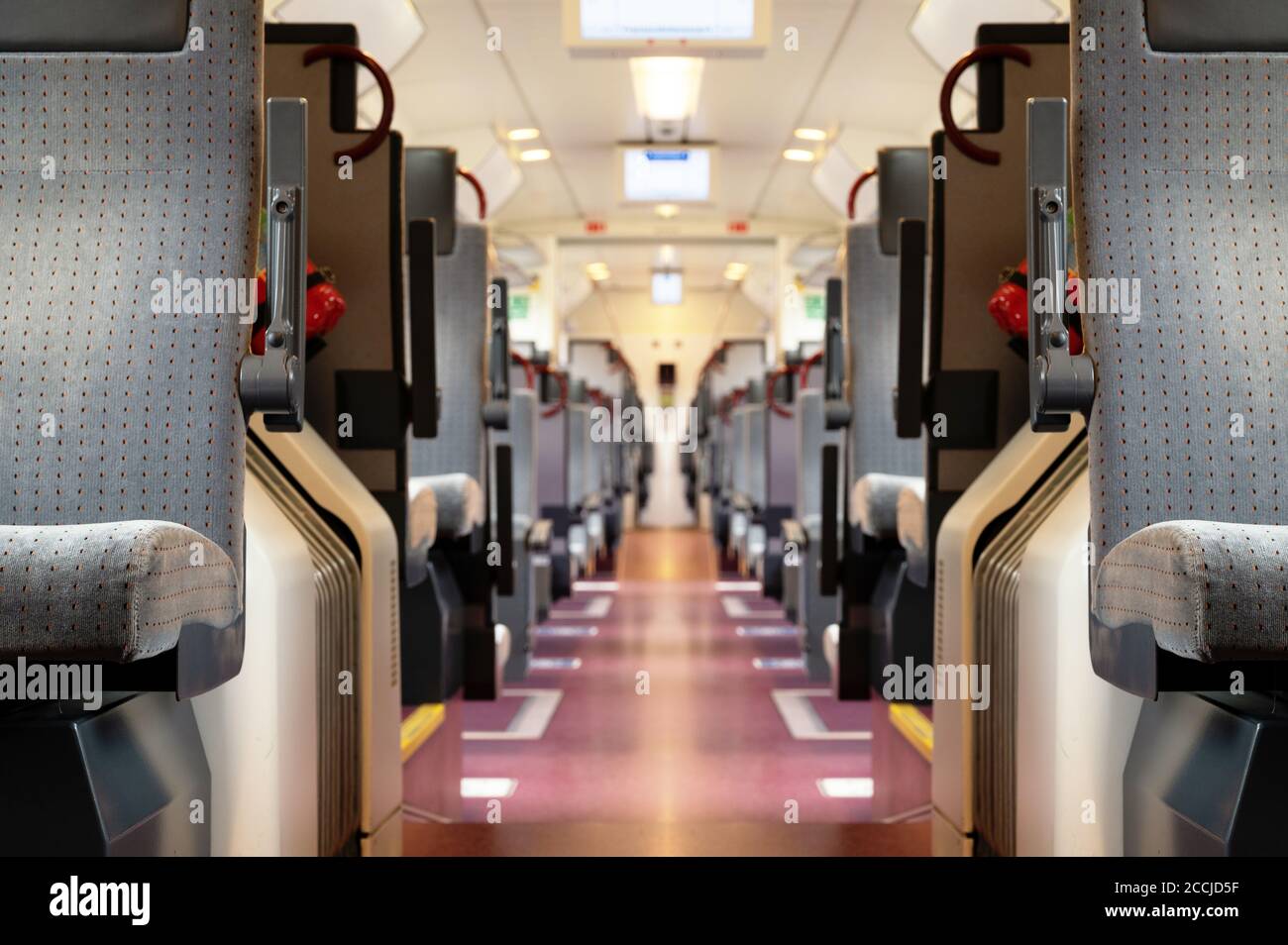 View from train cab hi-res stock photography and images - Alamy