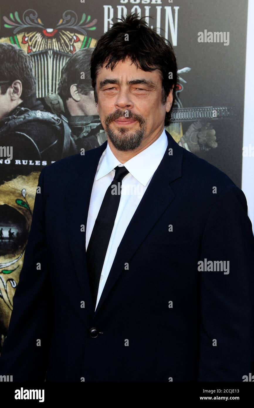 LOS ANGELES - JUN 26: Benicio Del Toro at the Sicario: Day Of The ...