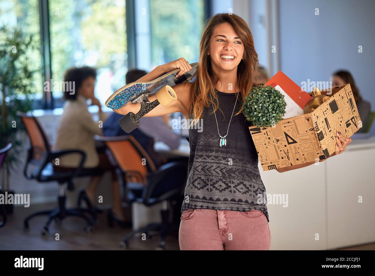 First day at the new job hi-res stock photography and images - Alamy