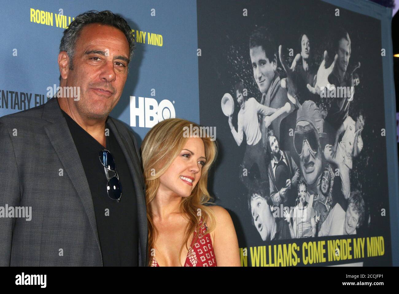 Los Angeles Jun 27 Brad Garrett Isabella Quella At The Robin Williams Come Inside My Mind