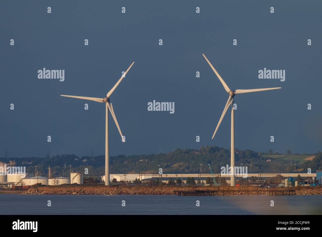 Tall wind turbines hi-res stock photography and images - Alamy