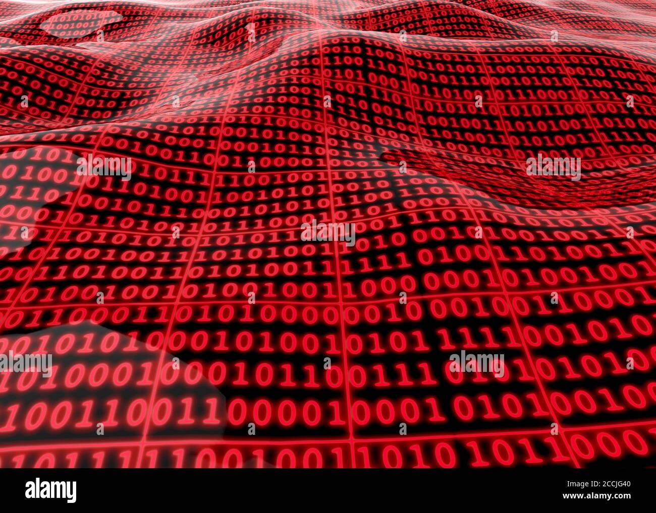 Binary Numbers - 3D Stock Photo - Alamy