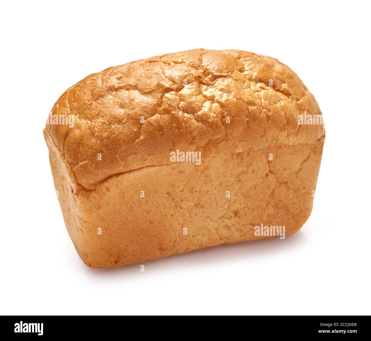 Bread loaf isolated on white background Stock Photo - Alamy