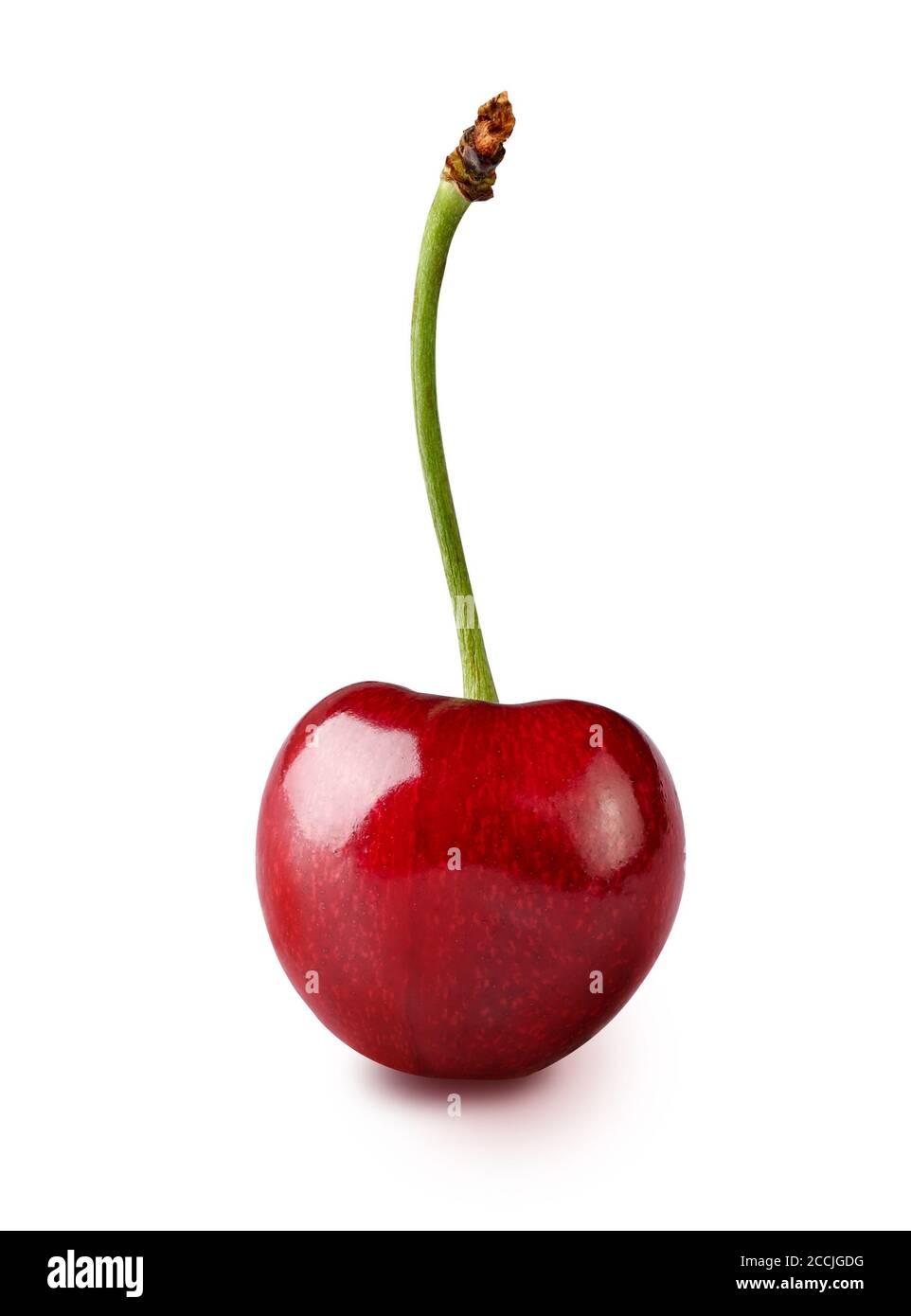 Cherry berry isolated on white background Stock Photo - Alamy