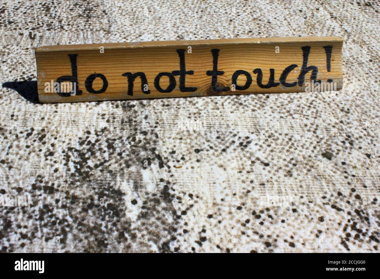 View past warning sign hi-res stock photography and images - Alamy