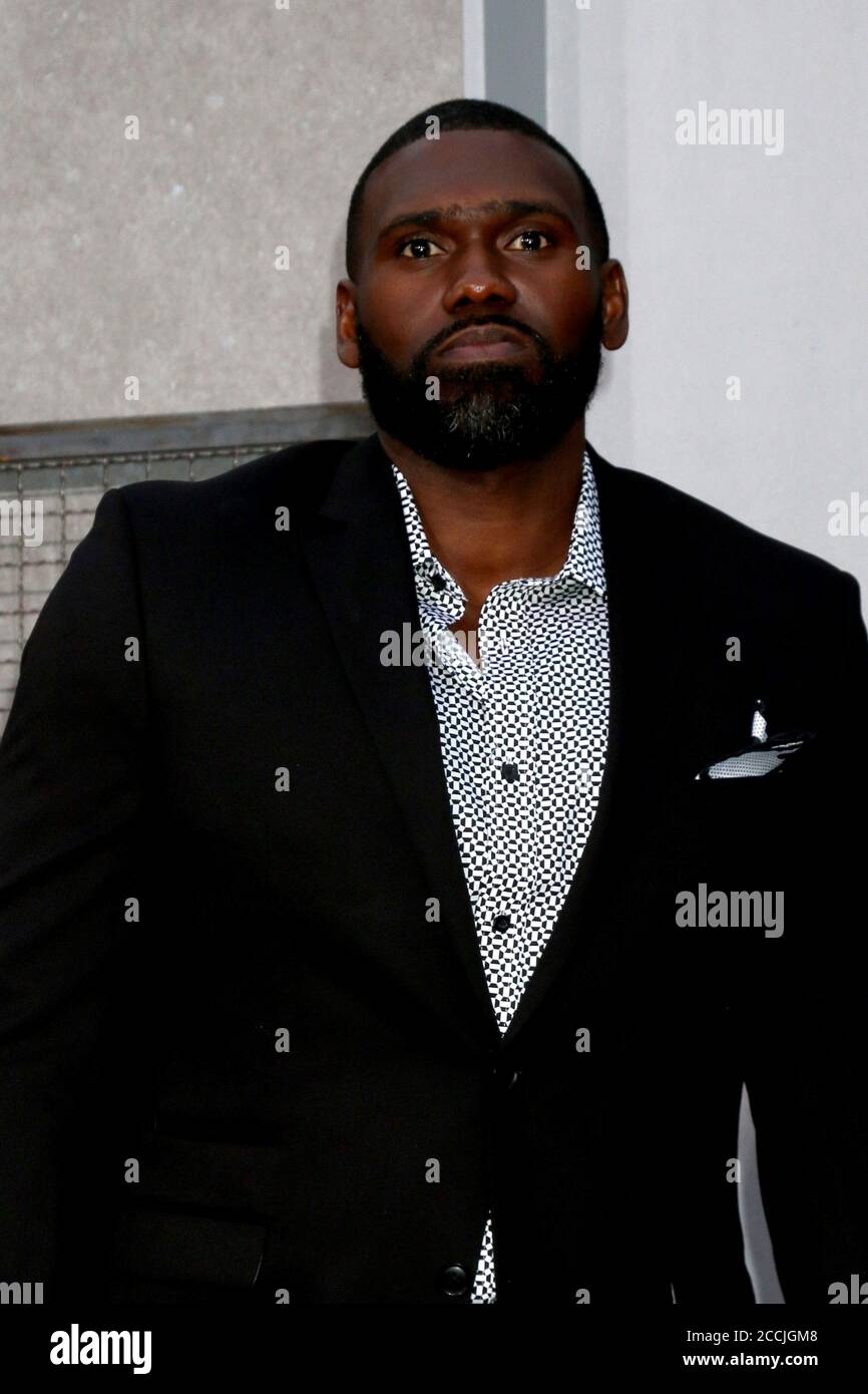 LOS ANGELES - APR 4: Bruce Blackshear at the Rampage Premiere at ...