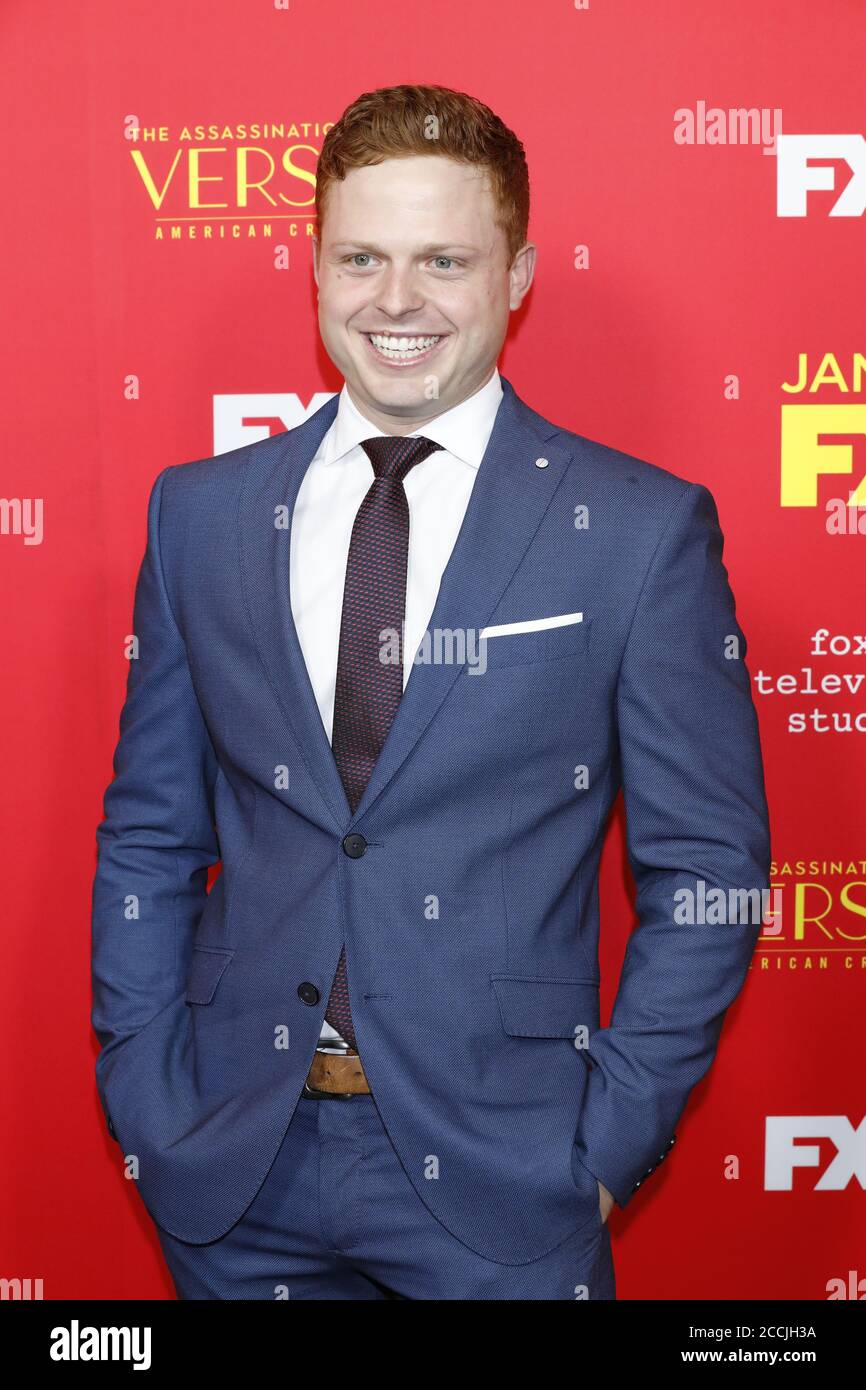 LOS ANGELES - JAN 8: Caleb Foote at the The Assassination of Gianni ...