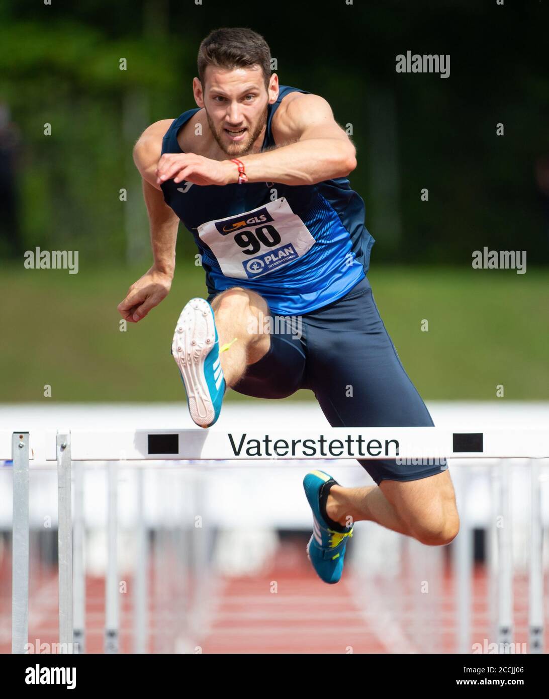 Vaterstetten, Germany. 23rd Aug, 2020. Athletics: German championship ...