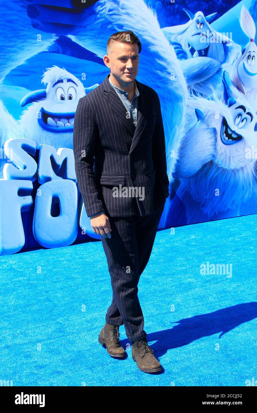 LOS ANGELES - SEP 22: Channing Tatum at the Small Foot Premiere at the ...