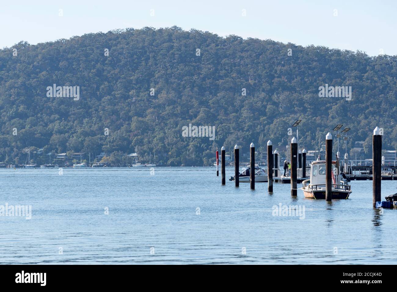 Pylons boat moorings hi-res stock photography and images - Alamy