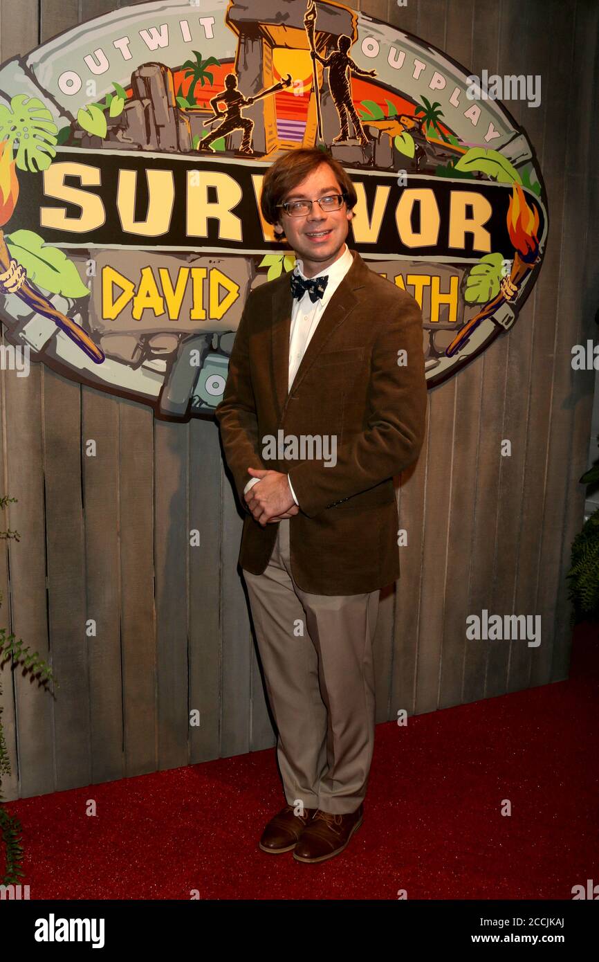 LOS ANGELES - DEC 19: Christian Hubicki at the Survivor Season 37 ...