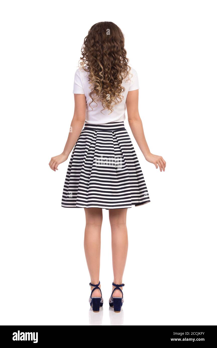 Sexy Skirt Rear Views