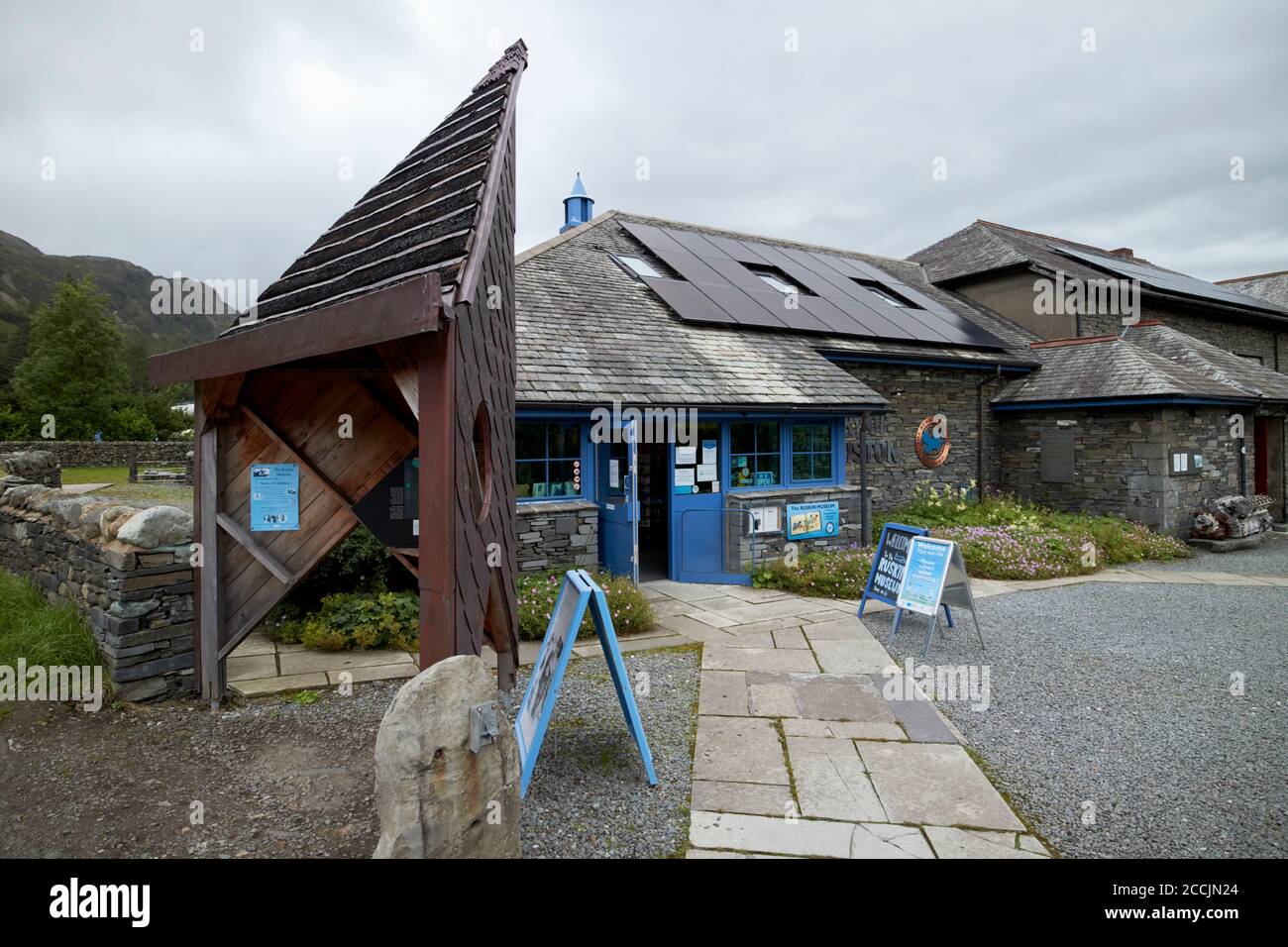 the ruskin museum coniston lake district, cumbria, england, uk Stock ...
