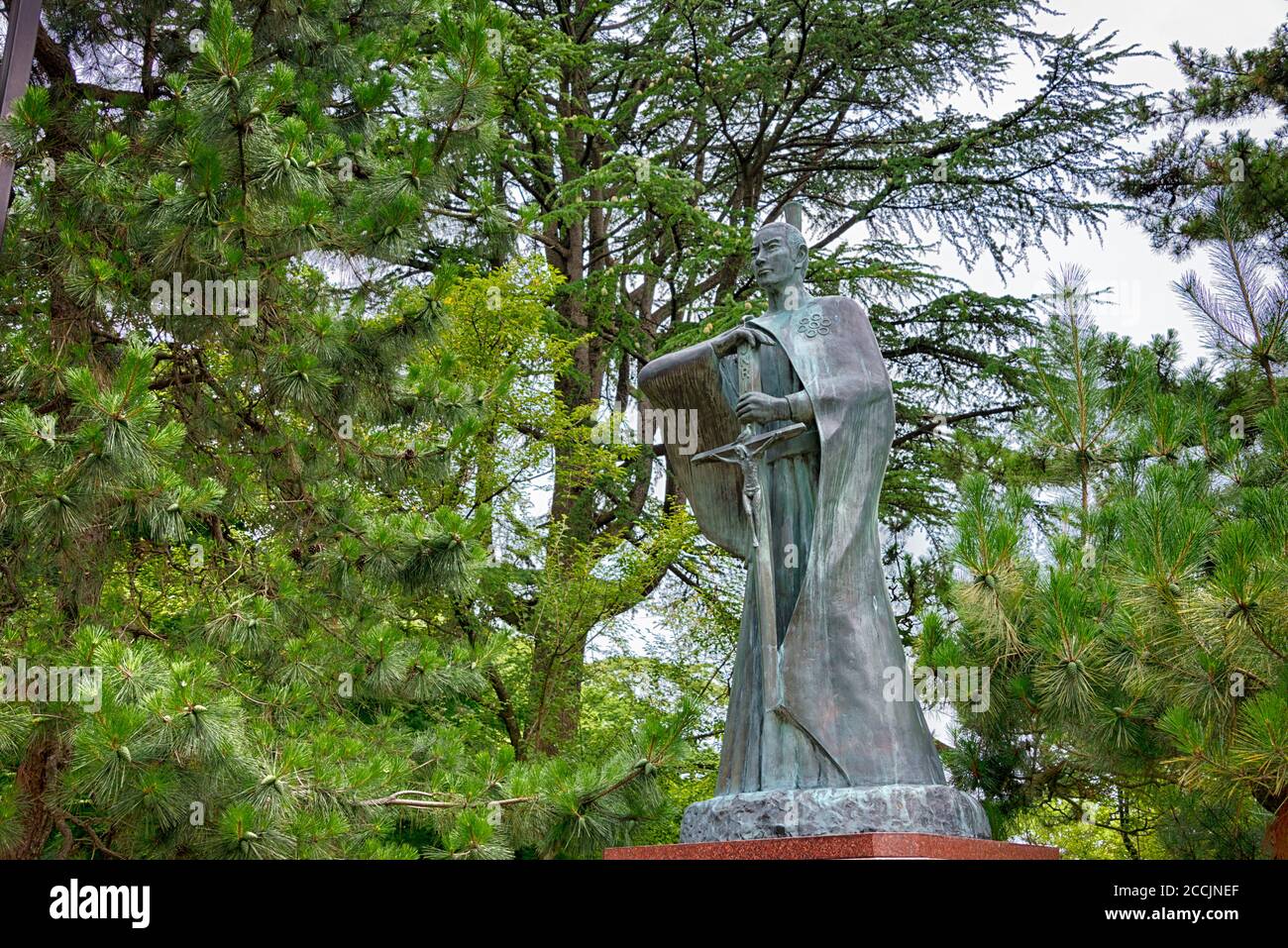 Ukon takayama statue hi-res stock photography and images - Alamy