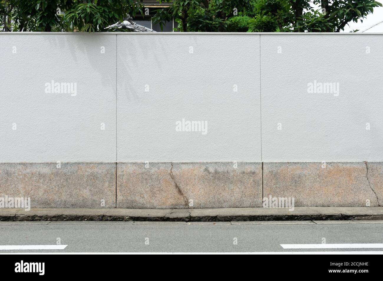 street wall background ,Industrial background, empty grunge urban street with warehouse brick ...