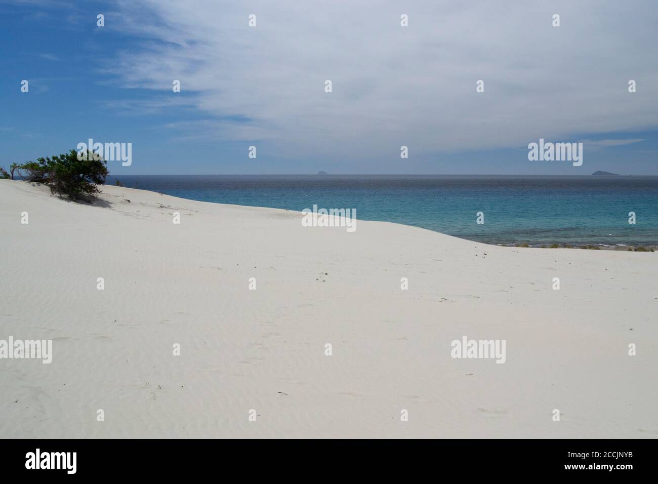 View of Arenas Biancas beach and his dunes Stock Photo - Alamy