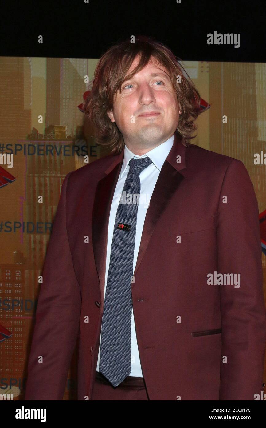 LOS ANGELES - DEC 1: Daniel Pemberton at the Spider-Man: Into the ...