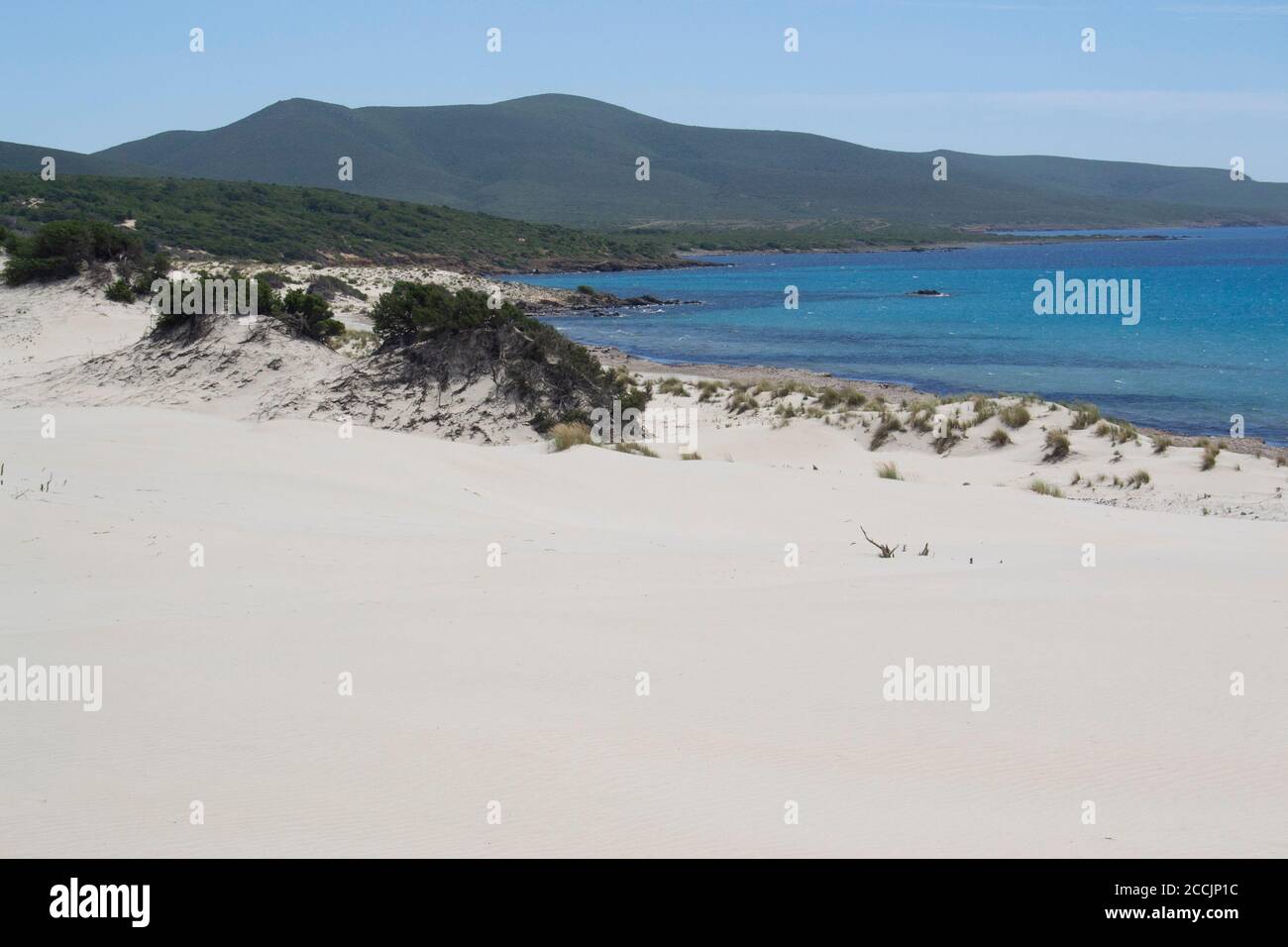 View of Arenas Biancas beach and his dunes Stock Photo - Alamy