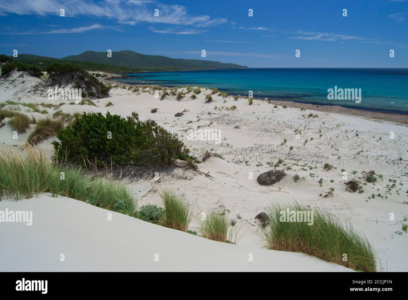 View of Arenas Biancas beach and his dunes Stock Photo - Alamy