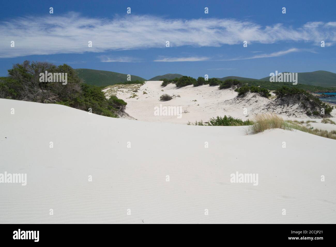 View of Arenas Biancas beach and his dunes Stock Photo - Alamy