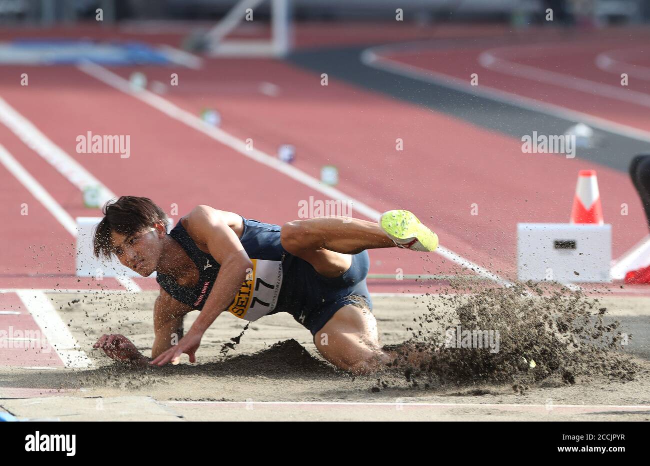 Tokyo, Japan. 23rd Aug, 2020. Hashioka Yuki of Japan competes in the ...