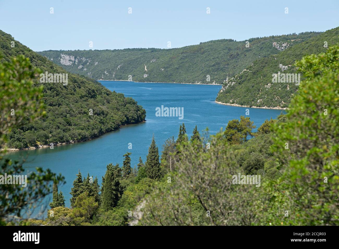 Lim-Kanal, Istrien, Kroatien | Lim Channel, Istria, Croatia Stock Photo ...