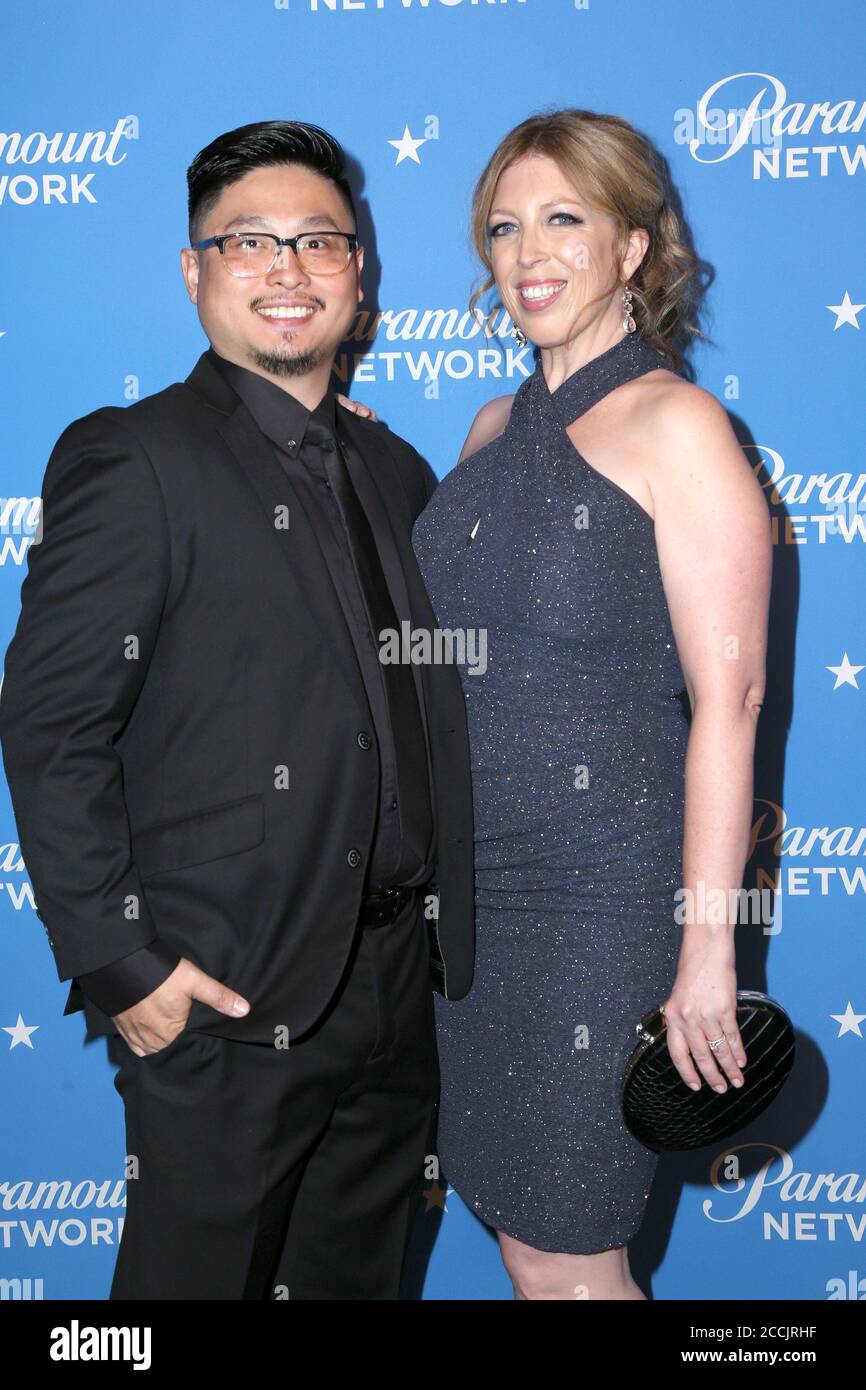 LOS ANGELES - JAN 18: Deanna Cheng, Wing Cheng at the Paramount Network ...
