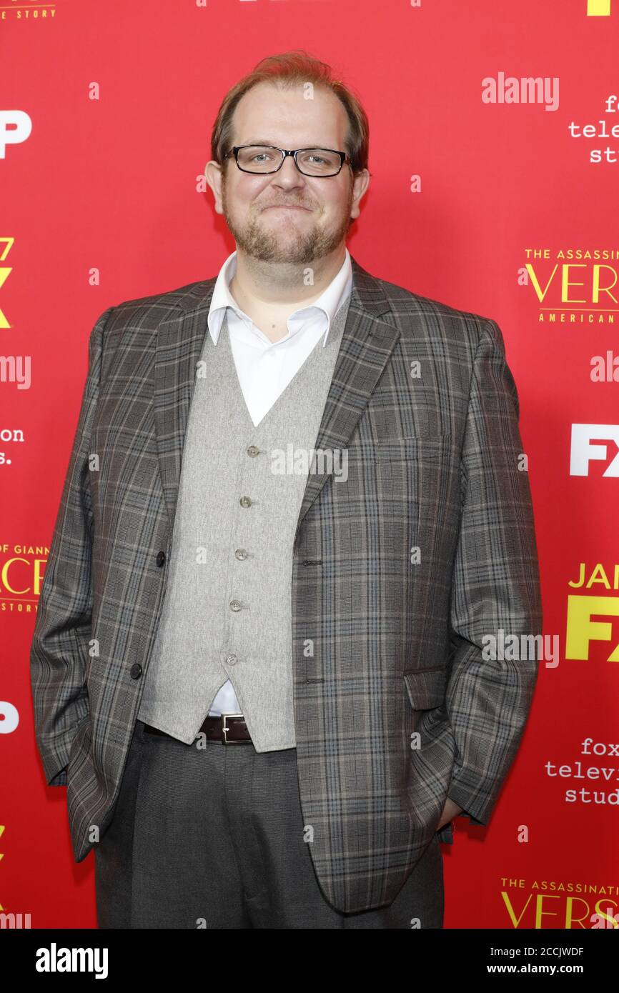 LOS ANGELES - JAN 8: Dominic Burgess at the The Assassination of Gianni ...