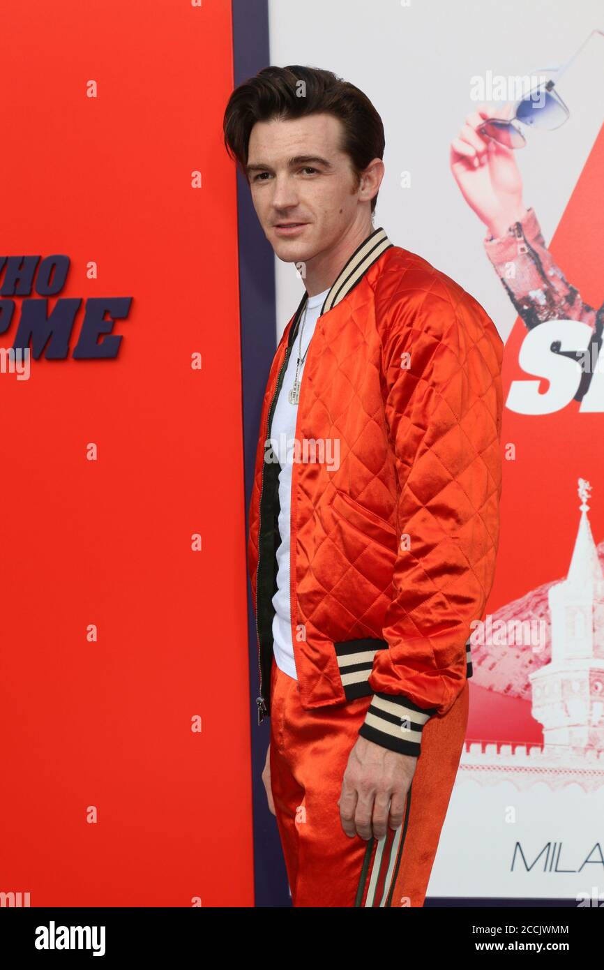 LOS ANGELES - JUL 25: Drake Bell at The Spy Who Dumped Me Premiere at ...