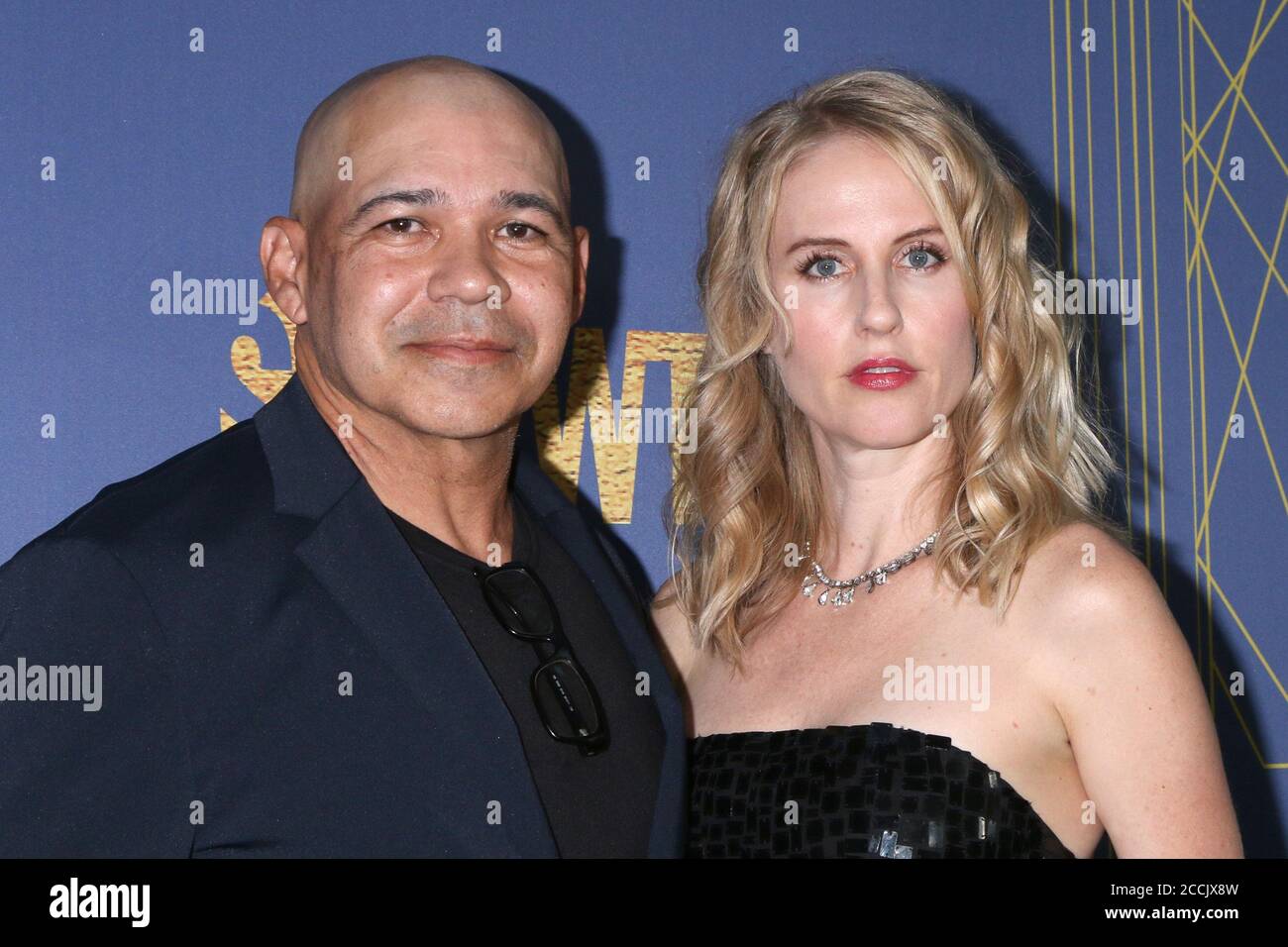 LOS ANGELES - SEP 16: Eddie Perez, Kelly Flynn at the Showtime Emmy Eve ...