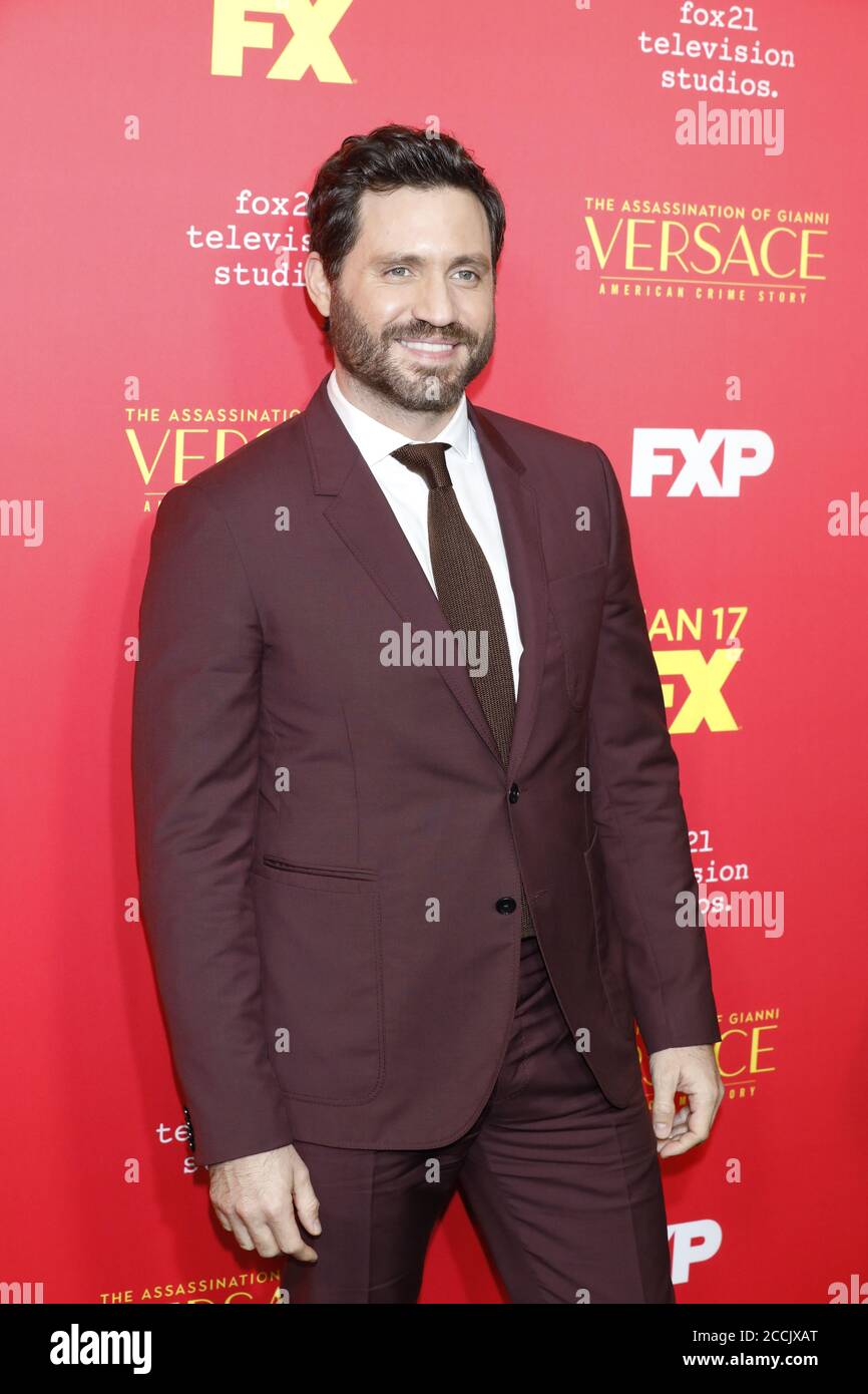 LOS ANGELES - JAN 8: Edgar Ramirez at the The Assassination of Gianni ...