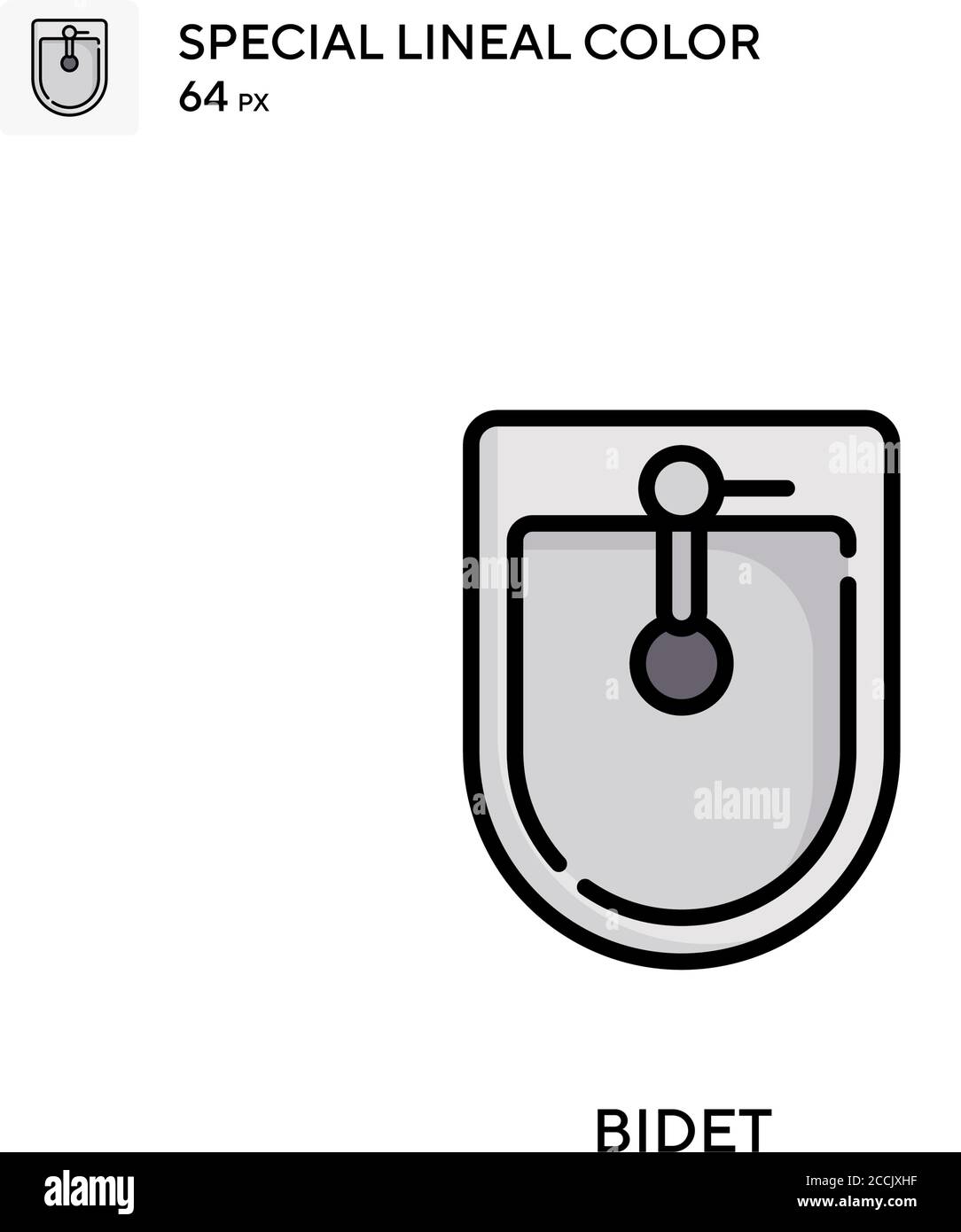 Bidet sprayer Stock Vector Images - Alamy