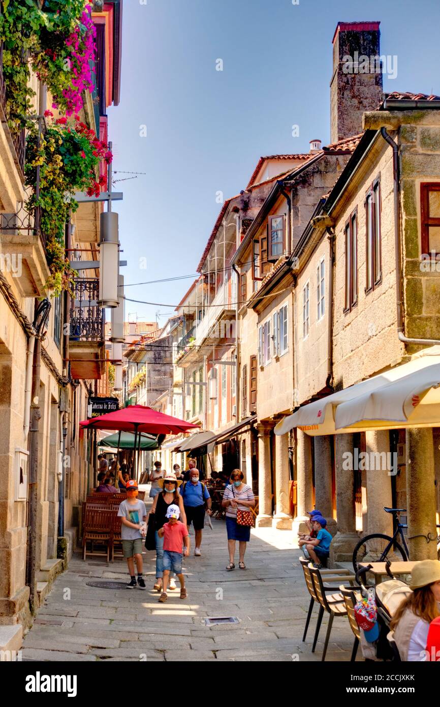 Pontevedra historical city galicia spain hi-res stock photography and ...