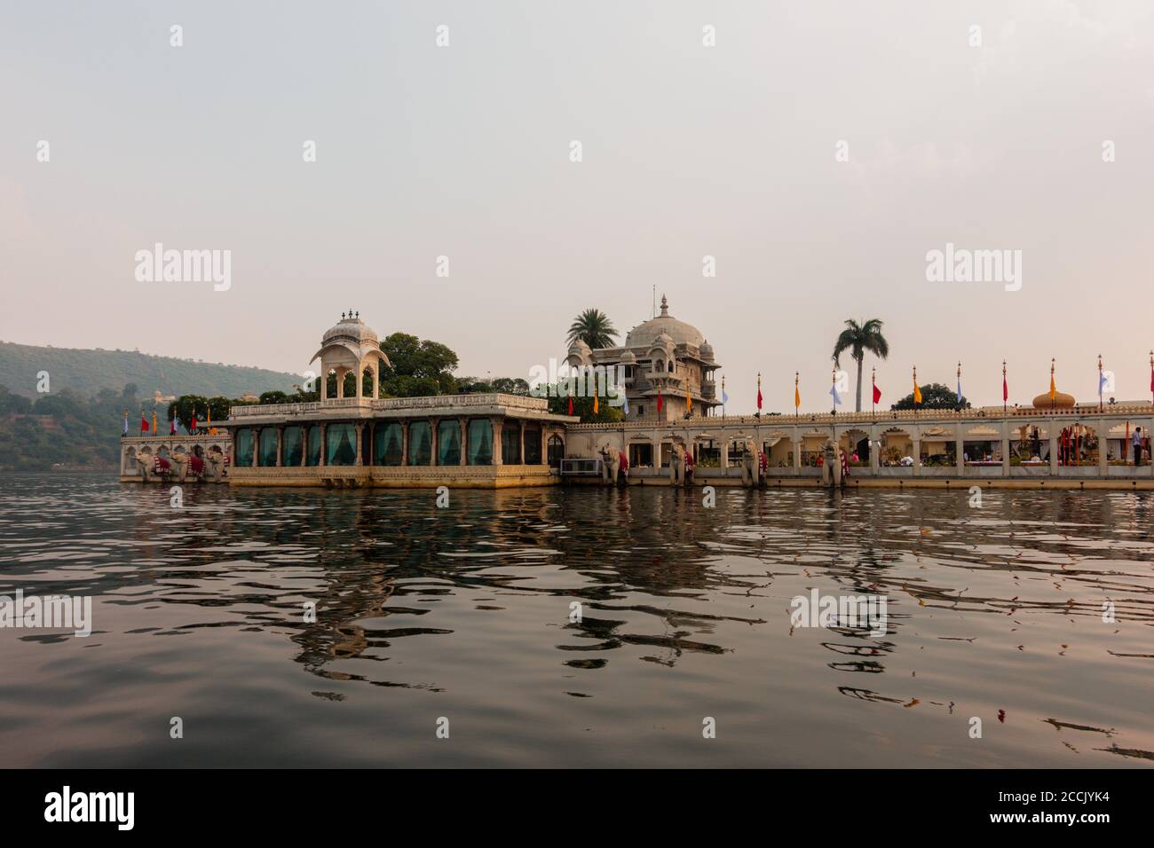 Jag Mandir, also called the Lake Garden Palace and built on an island ...