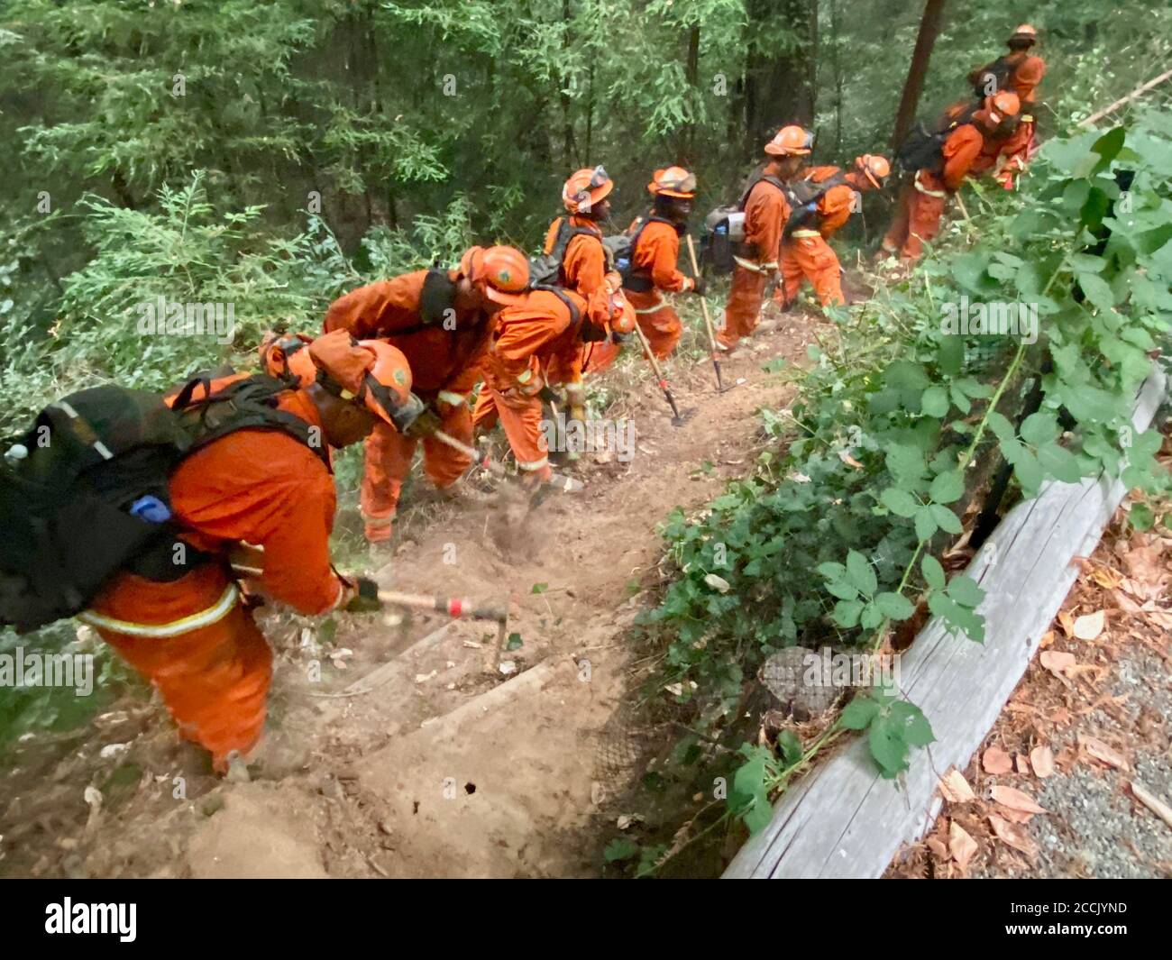 Czu lightning complex fire hi-res stock photography and images - Alamy