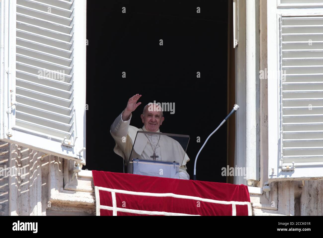 Vatican City. August 23, 2020 - Vatican City (Holy See) - POPE FRANCIS ...