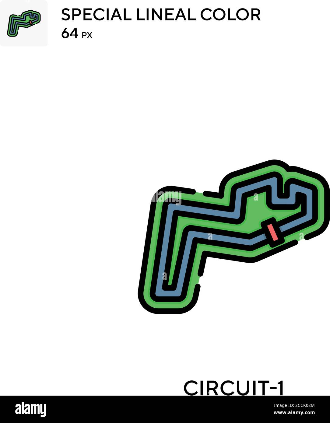 Circuit 1 Special Lineal Color Icon Illustration Symbol Design Template For Web Mobile Ui