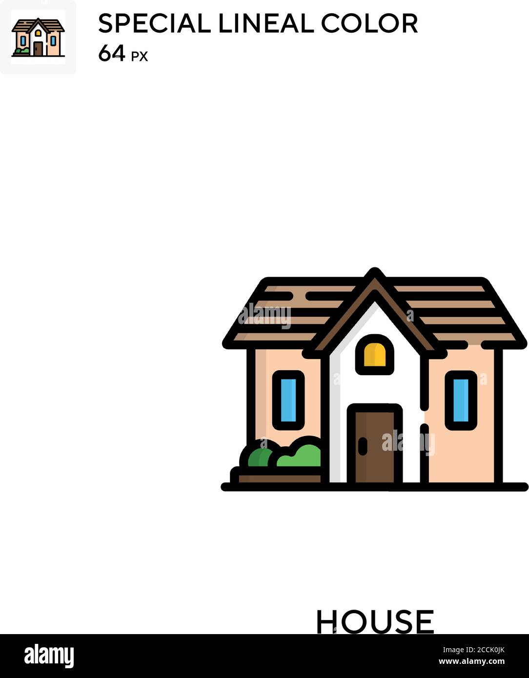 Open-book Hand drawn color icon. Modern vector illustration concepts ...