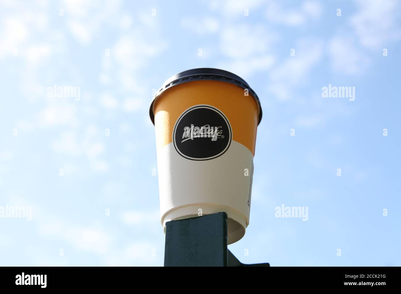 Mccafe disposable cup hi-res stock photography and images - Alamy