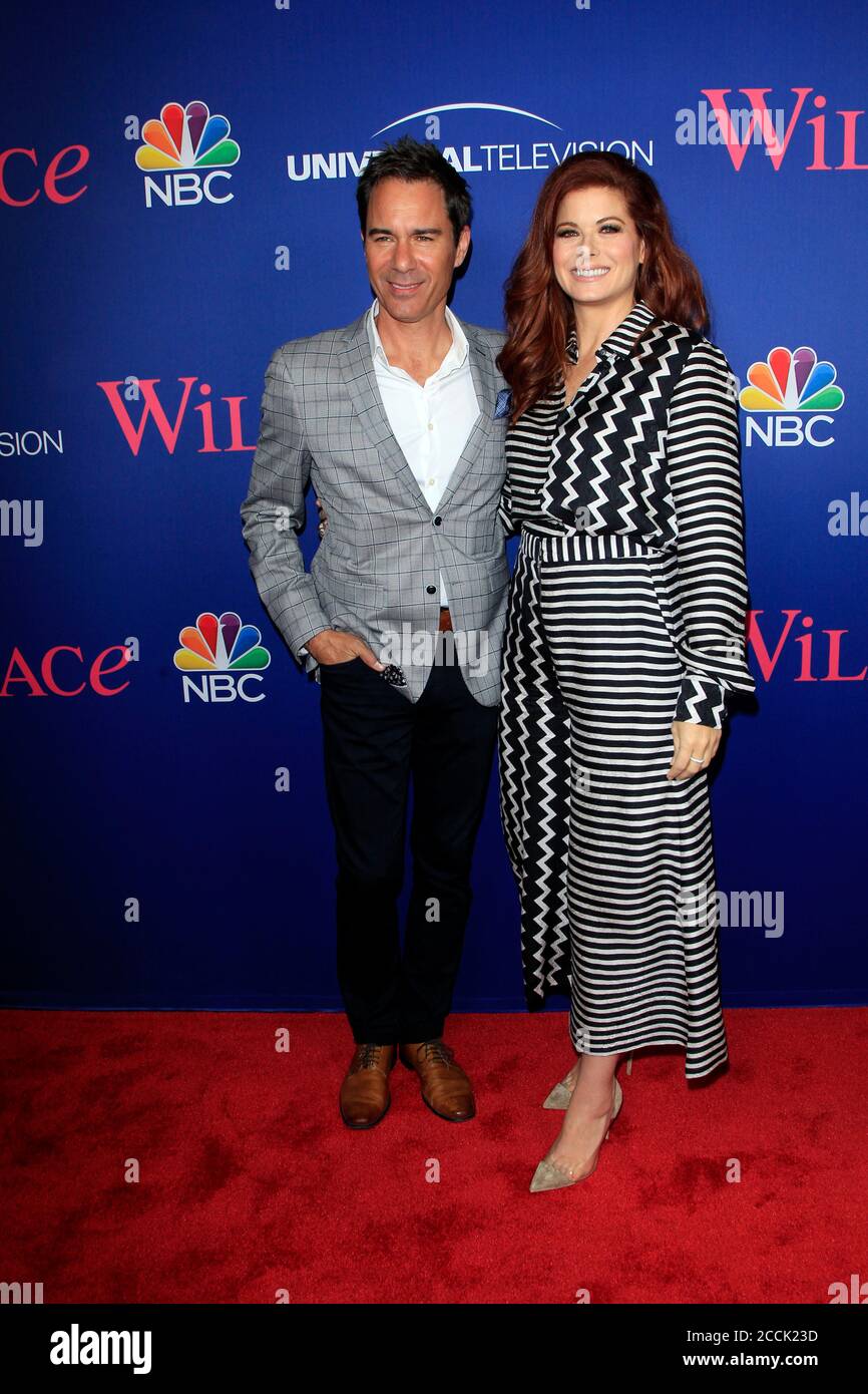 LOS ANGELES - JUN 9: Eric McCormack, Debra Messing at the Will & Grace ...