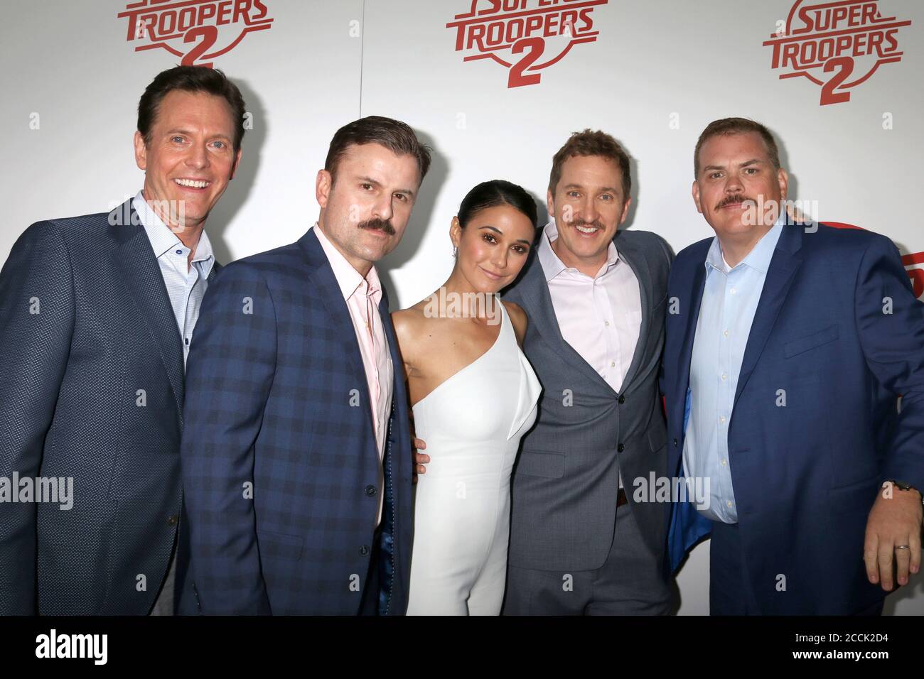 LOS ANGELES - APR 11: Erik Stolhanske, Steve Lemme, Emmanuelle Chriqui ...