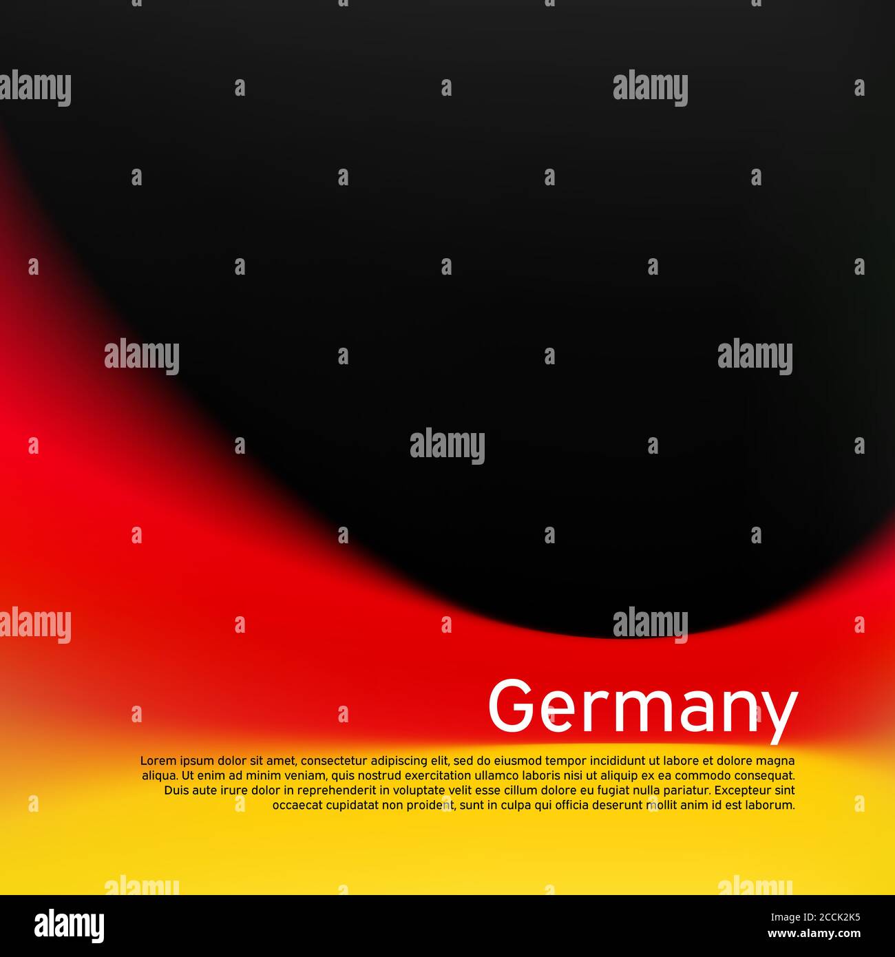 Blurred pattern in the colors of the german flag. Germany flag ...
