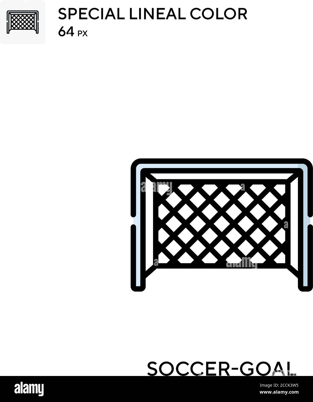 Soccer Goal Cut Out Stock Images & Pictures - Alamy