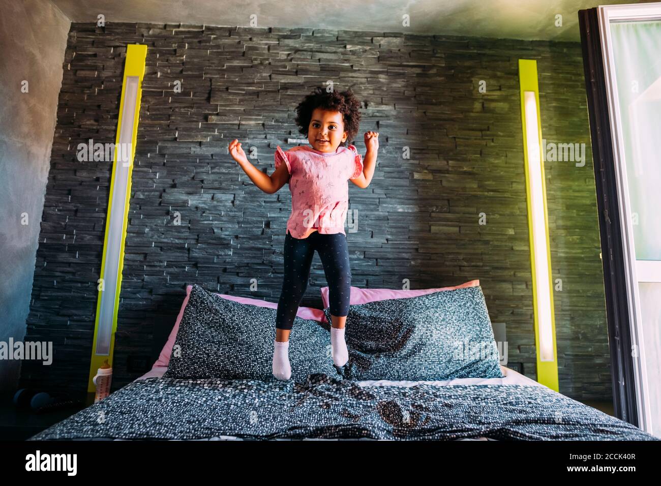 Baby jumping hi-res stock photography and images - Alamy